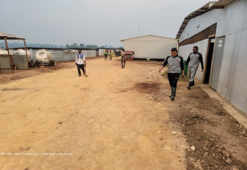 Ituri : à la découverte d'une base militaire de la MONUSCO au cœur de ...