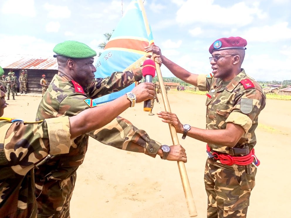 Beni : prise de fonction du nouveau commandant de la 32 ème brigade de ...